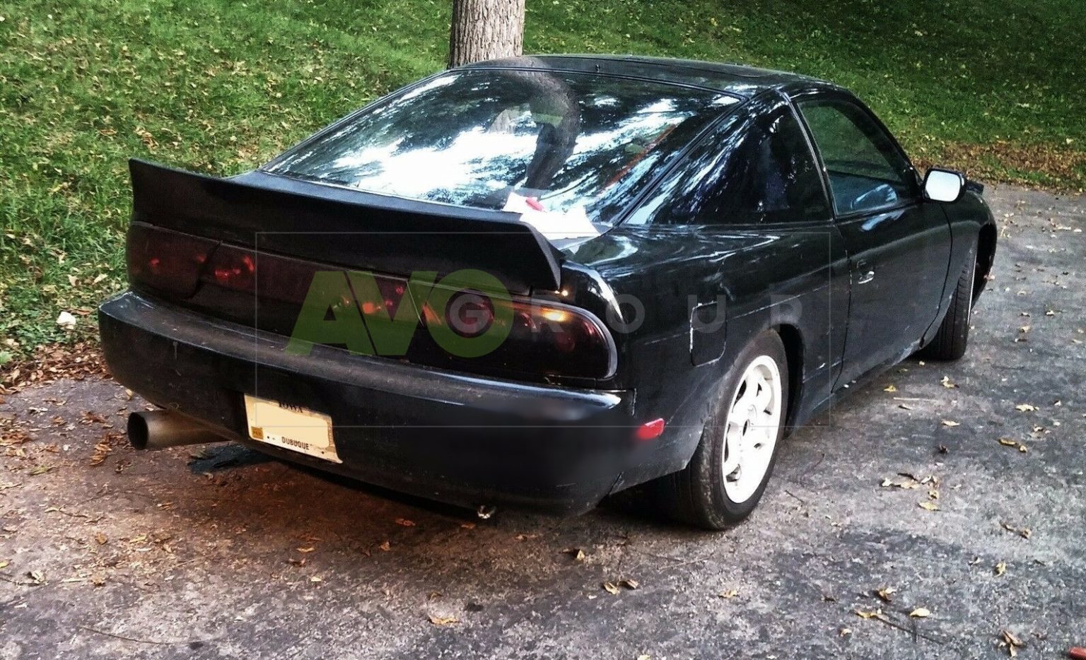 Trunk Boot Lid JDM Ducktail Spoiler for Nissan S13 180SX 200SX 240SX ...