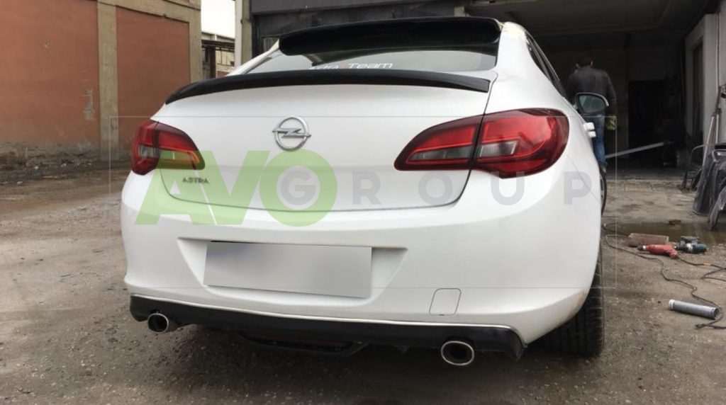 Trunk boot spoiler for Opel Vauxhall Astra J Sedan 2009-2015 - AVOGroup