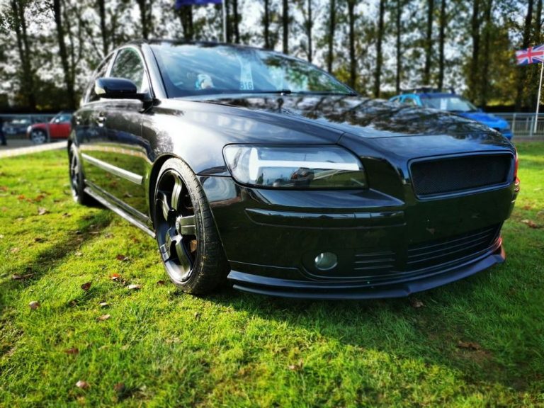 Front Bumper Spoiler Lip for Volvo S40 V50 Mk2 2004-2012 GRP - AVOGroup