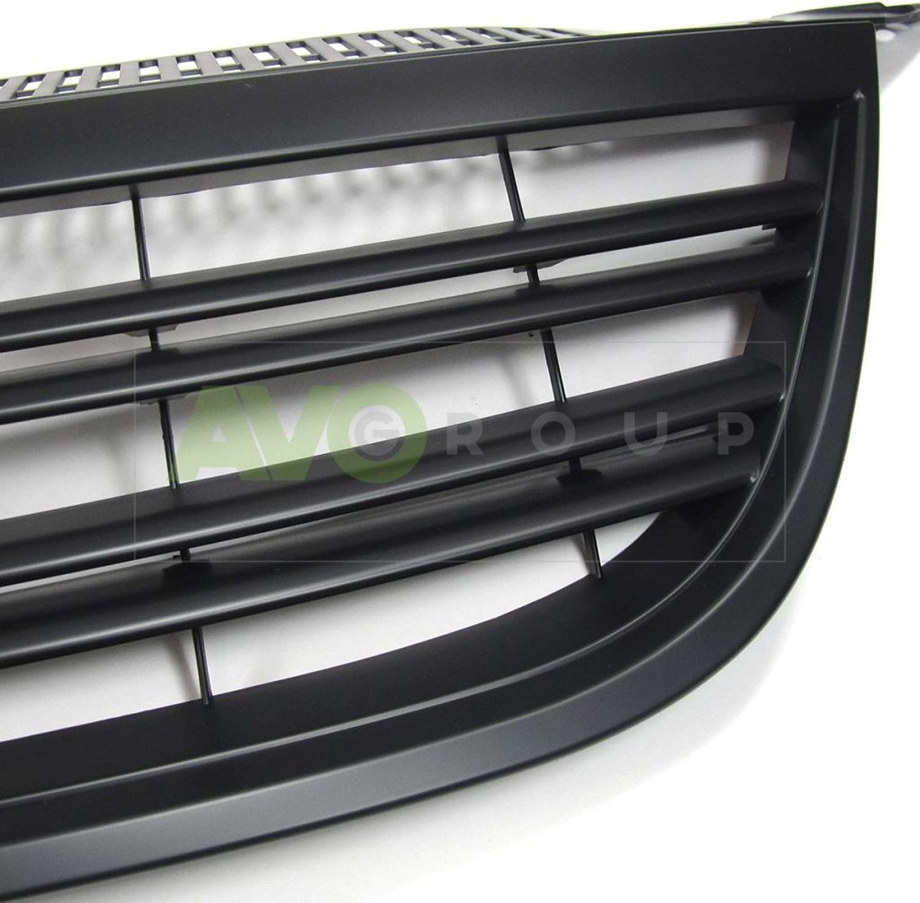 R Style Front Grill Without emblem/ badgeless grill for VW tiguan Mk1 ...