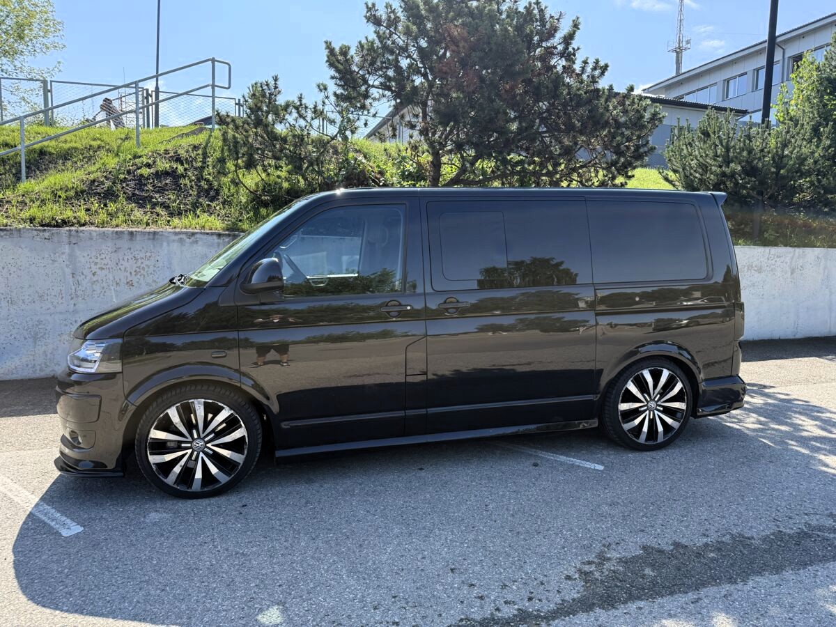 Classic Style Rear Bumper Side Splitters Fins for VW T5 2003-2015 ...